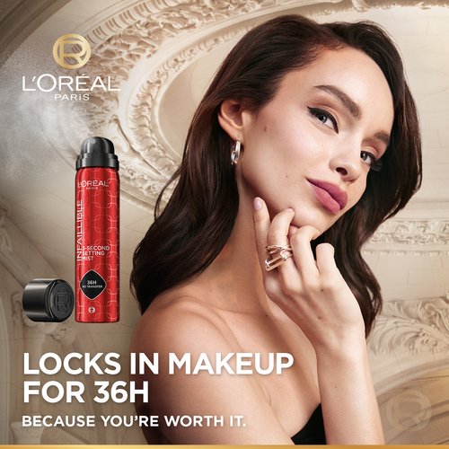 Infallible 3-Second Setting Mist Spray Face Makeup 3-Second Setting ...