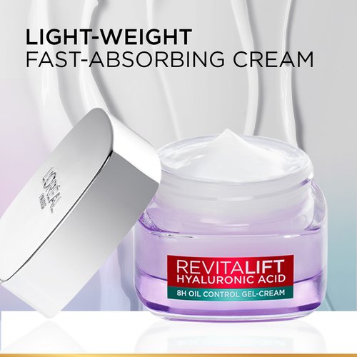 Revitalift Skin Care Hyaluronic Acid Oil Control Cream 50ml | L'Oréal Paris